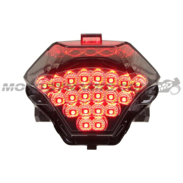 2015-2024 Yamaha YZF R3 Sequential Integrated LED Tail Lights Smoked