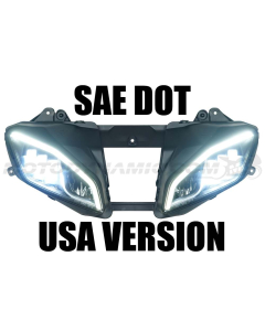 Yamaha YZF R6 Head Lights 2008 2009 2010 2011 2012 2013 2014 2015 2016